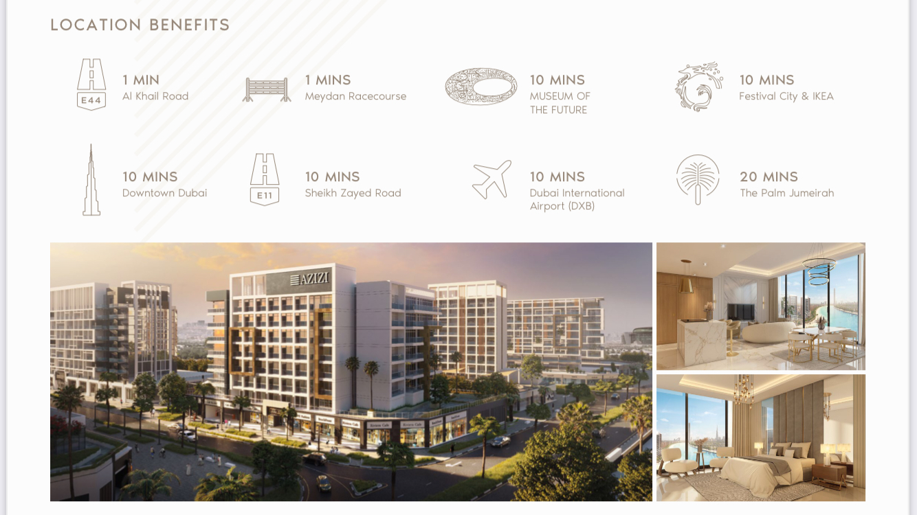 Azizi Riviera Reve Building Guide | Bayut