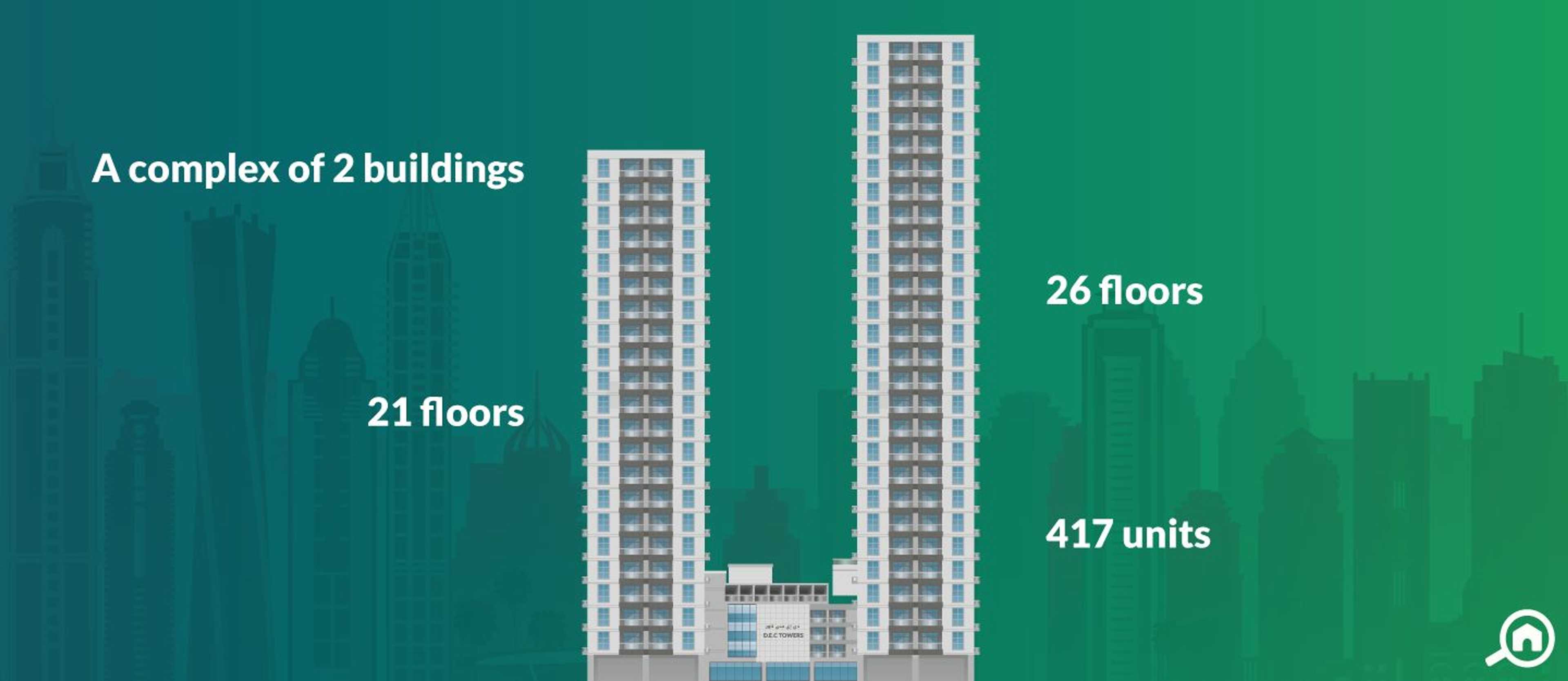 DEC Towers Guide | Bayut