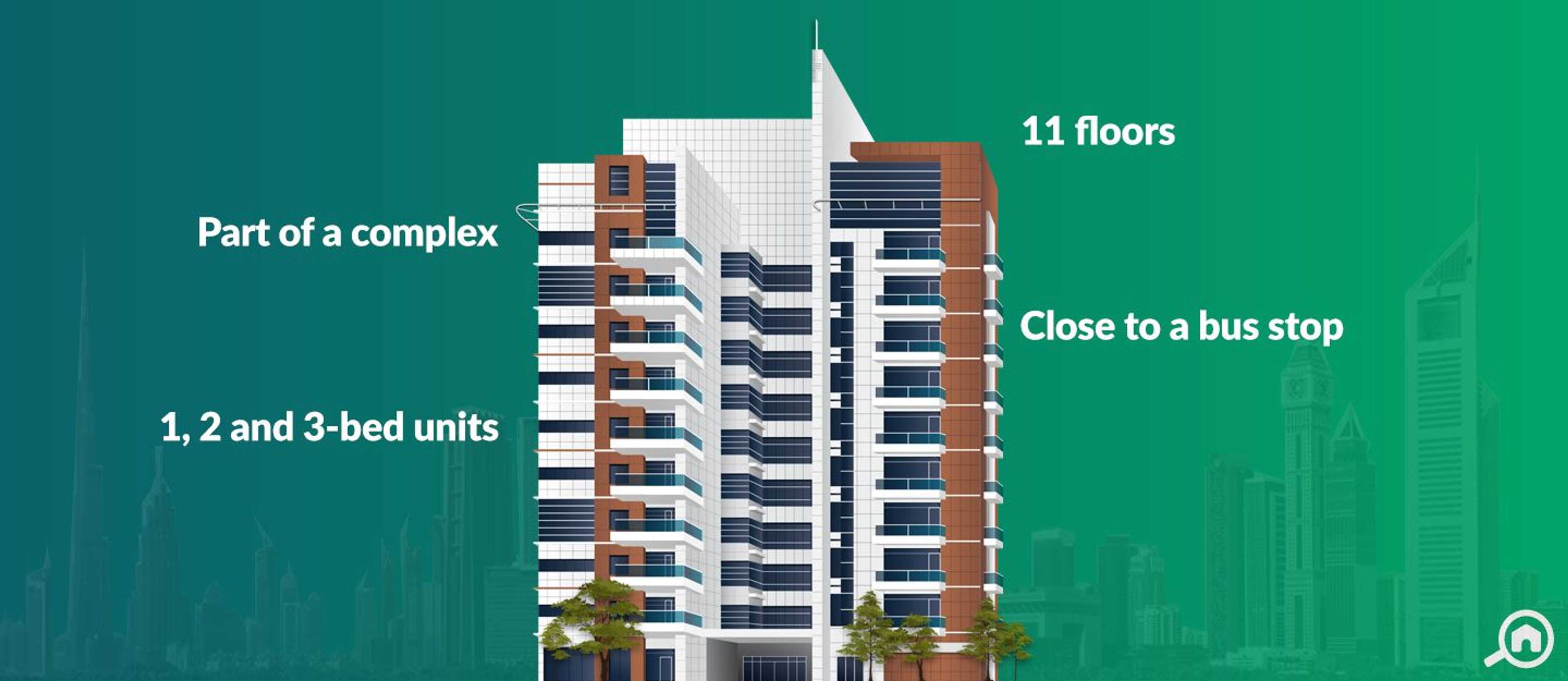 Durar A, Dubai Residence Complex