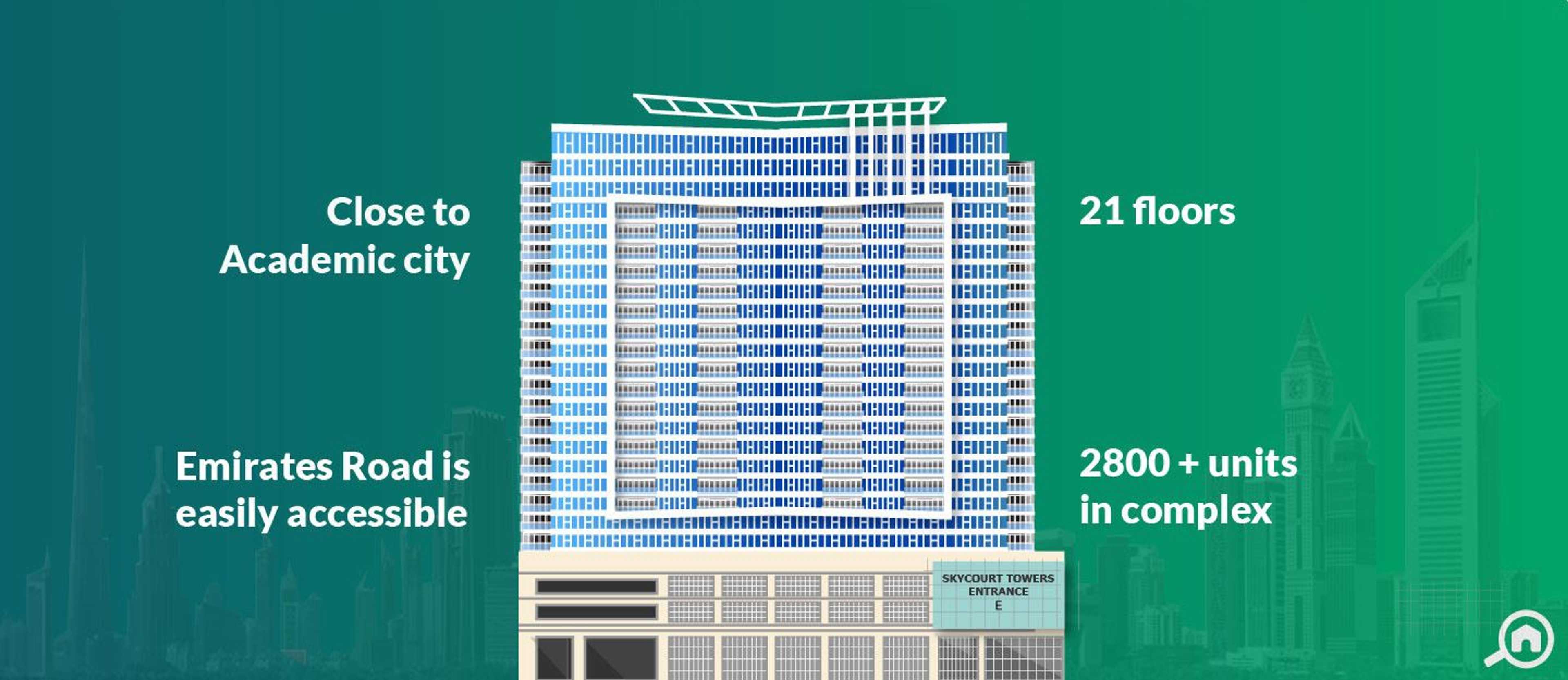 Skycourts Tower E Building Guide | Bayut