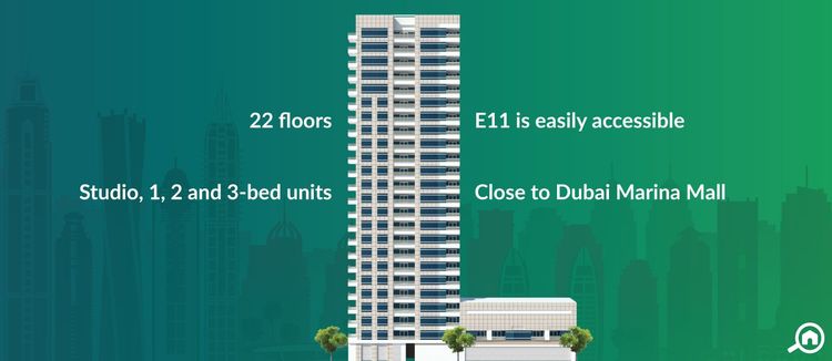 Dubai Marina Building Guides: Properties, Prices, Service Charges ...